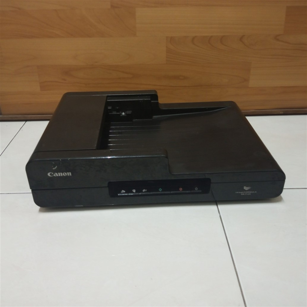 Jual Scanner F4 Canon DR F120 Ukuran Kaca Tanpa tray ADF Bisa Scan ...