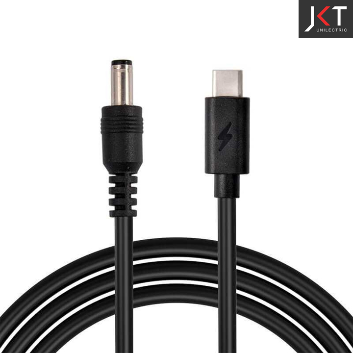 Jual Kabel Power USB Type C to DC 5.5x2.5mm PD Charger Router CCTV 28V ...