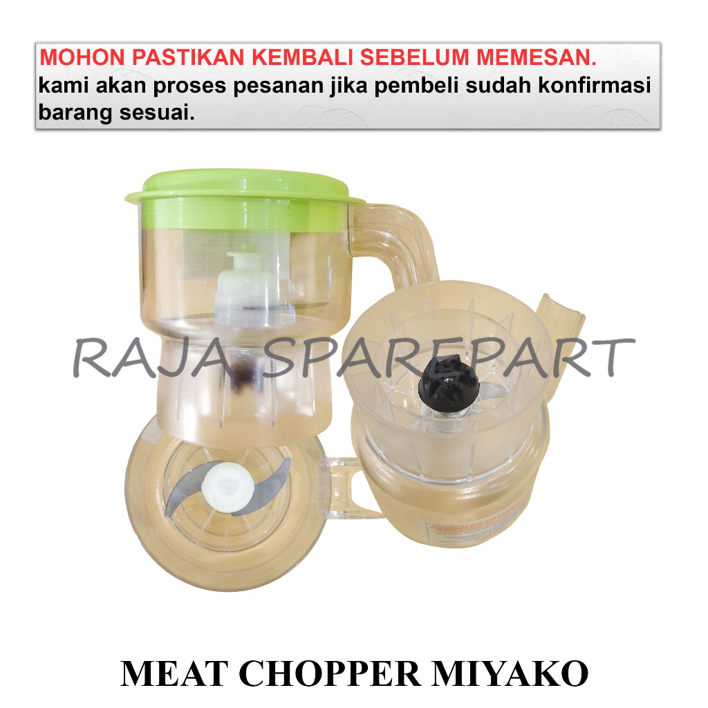 Jual MCM GLASS BLENDER DAGING MIYAKO/COPPER DAGING MIYAKO/MEAT CHOPPER ...