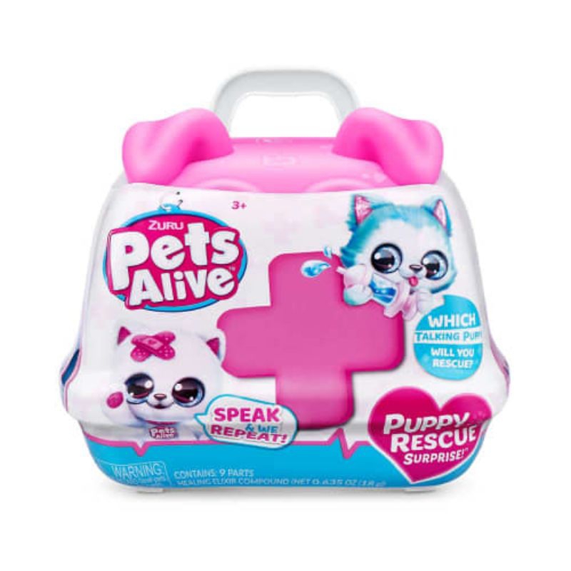 Jual Zuru Set Boneka Plush Pets Alive Petshop Surprise S3 9540 | Shopee ...