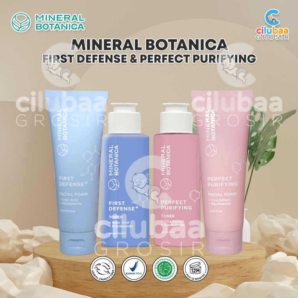 Jual Mineral Botanica Facial Foam Series 100gr Acne Care Perfect ...