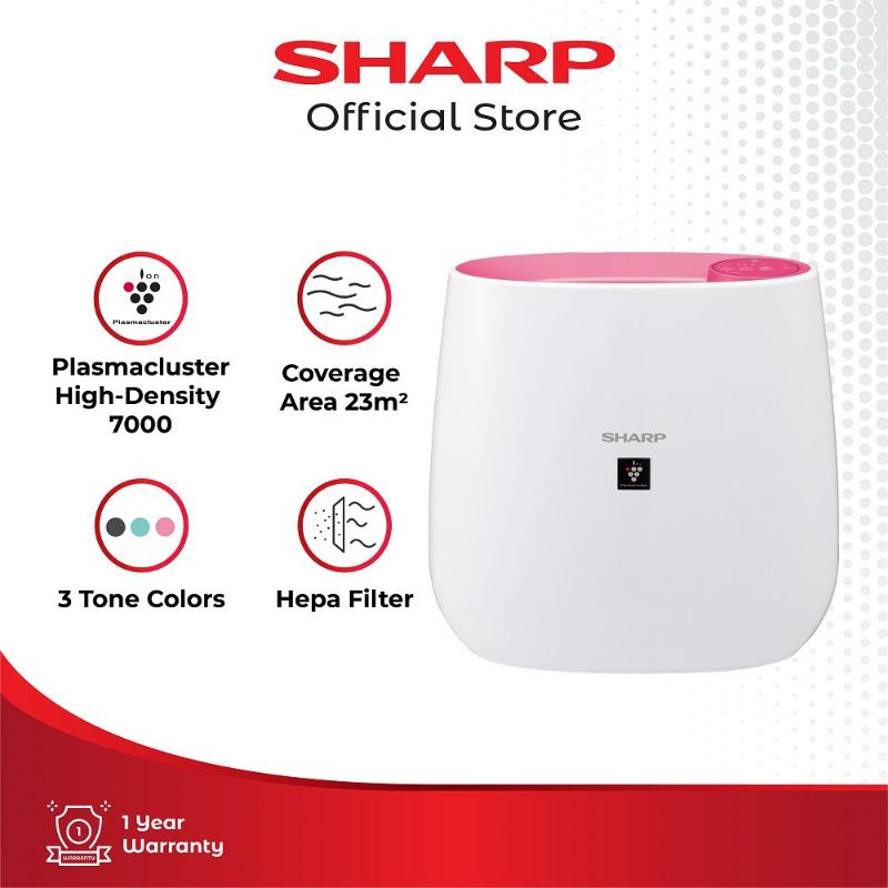 Jual SHARP Air Purifier Plasmacluster High Density Ions FP-J30 Y Original | Shopee Indonesia