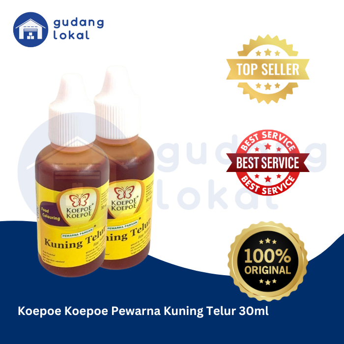 Jual Pewarna Kuning Telur Koepoe Koepoe 30ml | Shopee Indonesia