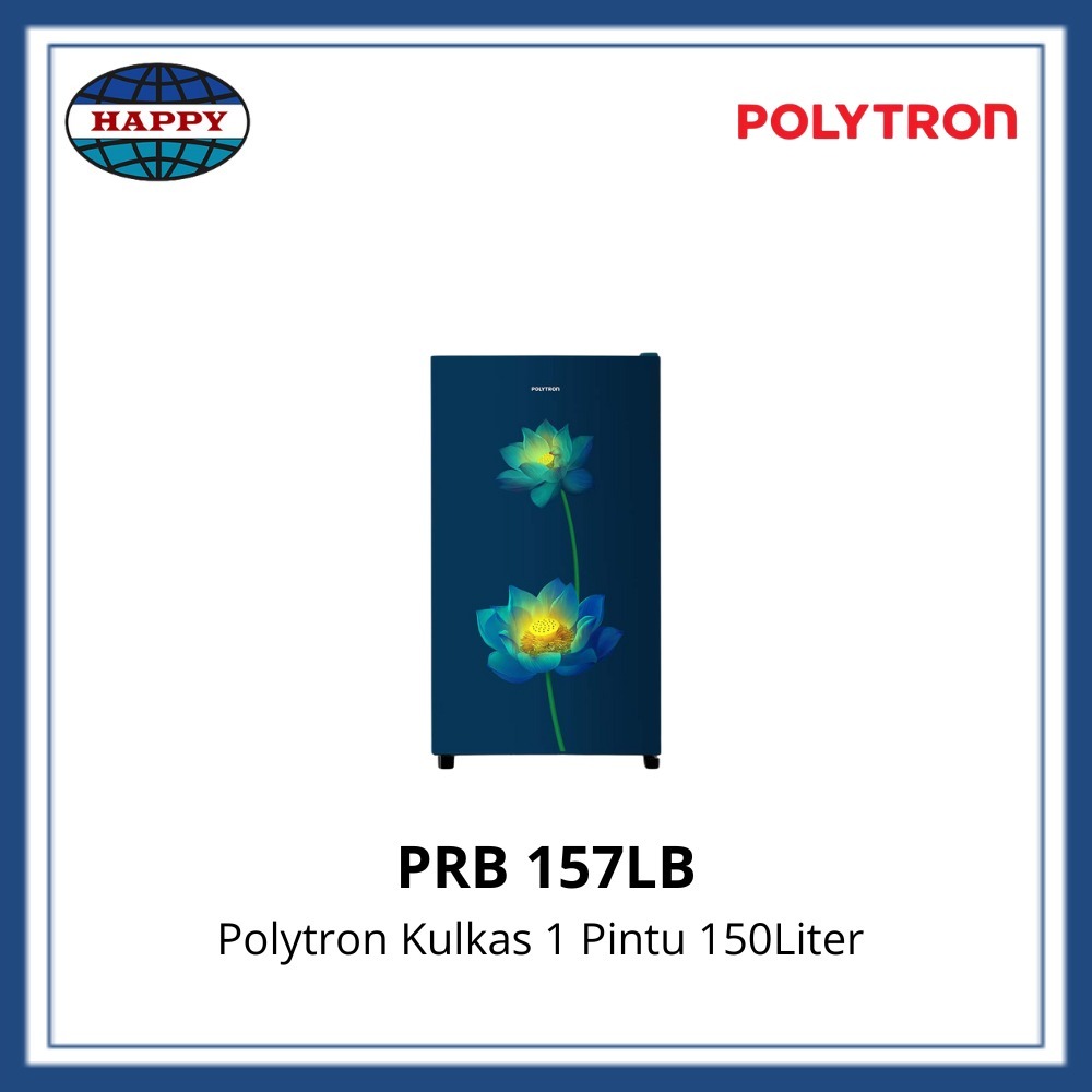 Jual POLYTRON Kulkas 1 Pintu Metallic 150 Liter PRB 157LB | Shopee Indonesia