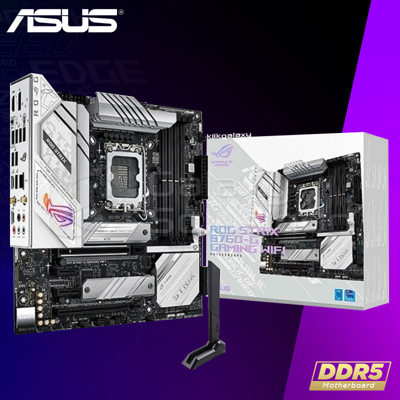 Jual ASUS ROG STRIX B760-G GAMING WIFI DDR5 - B760 DDR5 LGA1700 ...