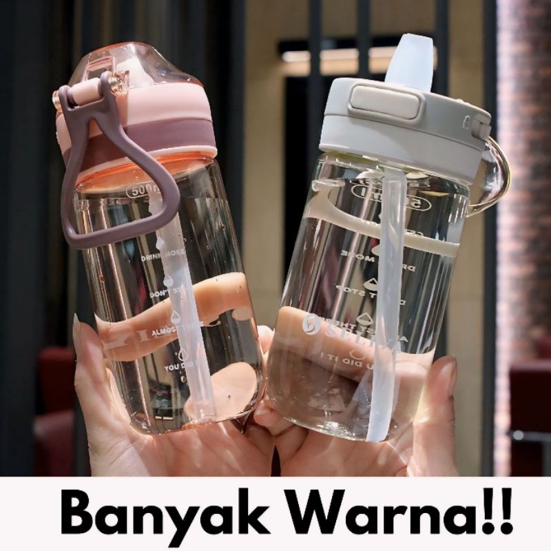 Jual Botol Minum 500ml 650ml | tidak tumpah | Botol minum selya ...