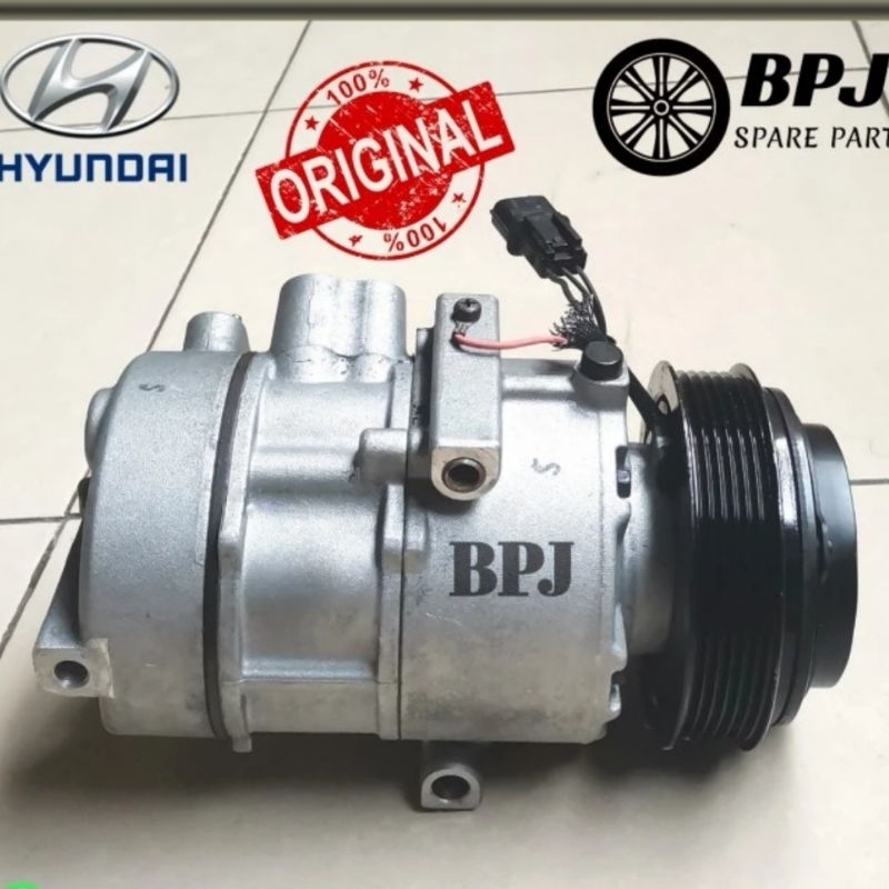 Jual Compressor Compresor Kompresor AC All New Hyundai Tucson Kia Sportage 2014 2015 Kaki 3 ASLI ...