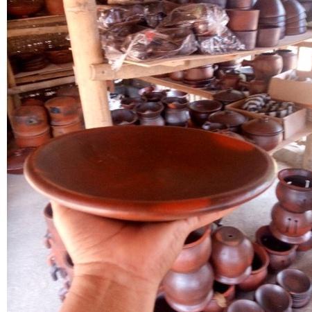 Jual Cobek PIRING Polos UK 20 cm Gerabah TANAH LIAT | Shopee Indonesia