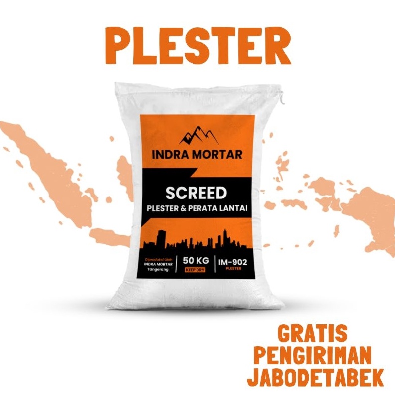Jual ART J58C Semen Instan Mortar Plester Dinding Perata Lantai Screed ...