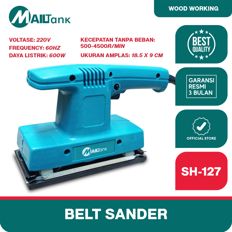 Jual Mailtank Belt Sander SH127 Mesin Amplas Cocok Buat Amplas Besi ...