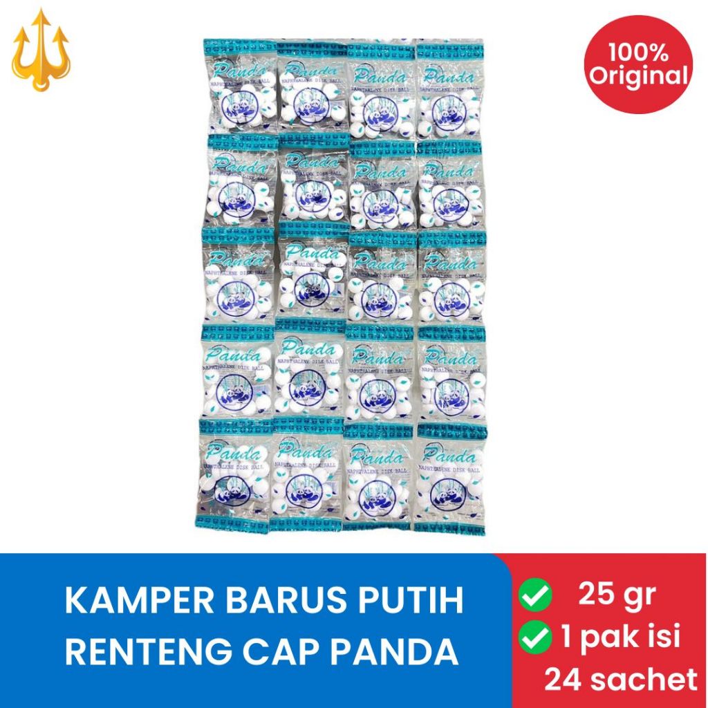 Jual Kamper Kapur Barus PANDA 25gr 1 renteng isi 24pcs | Shopee Indonesia