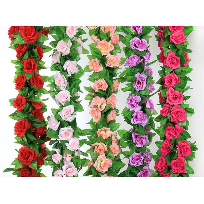 Jual Bunga Mawar RAMBAT 9 kuntum - Hiasan Dinding Gantung Juntai - Rose ...