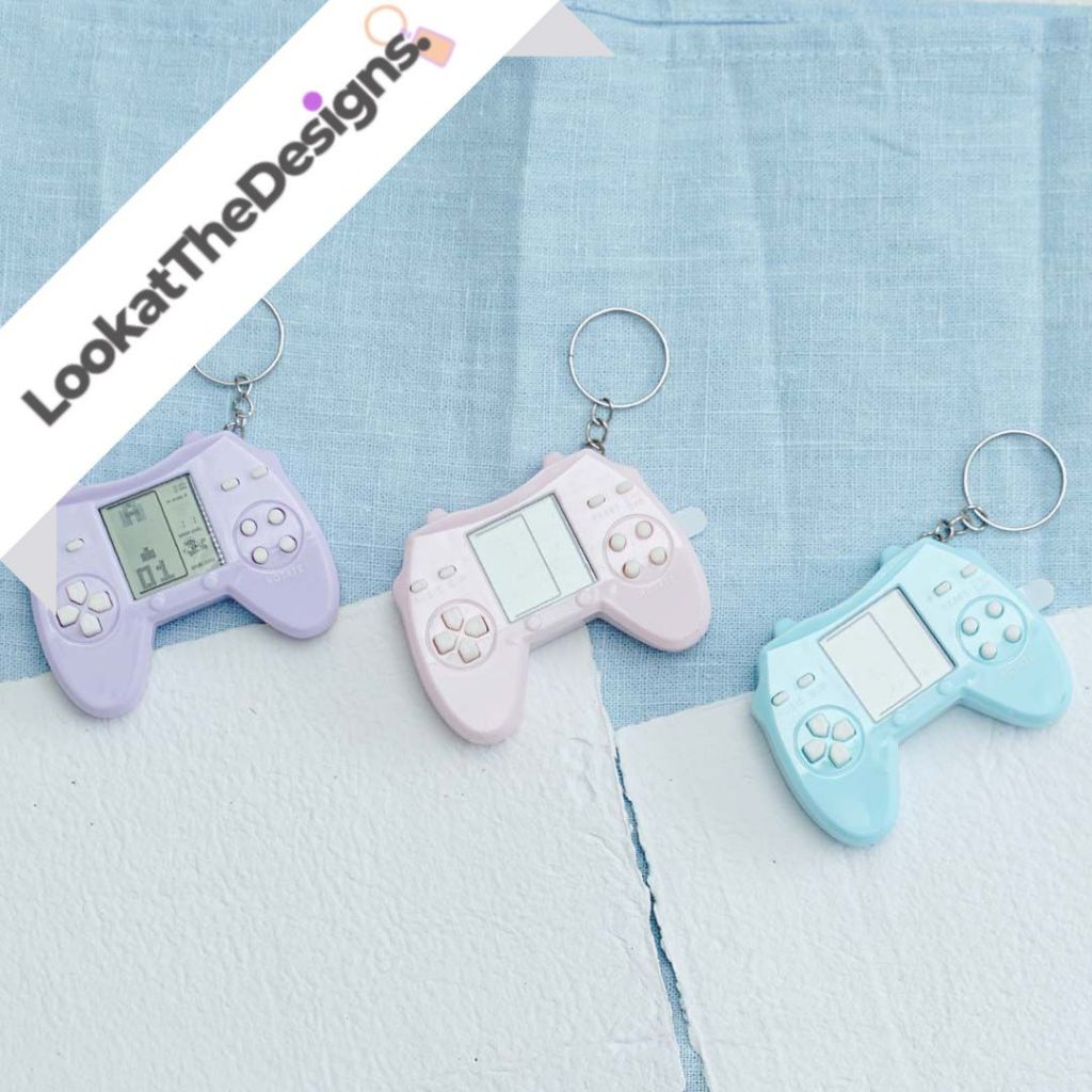 Jual Gantungan Kunci 3D Joystick Game Tetris - Gantungan Keychain ...