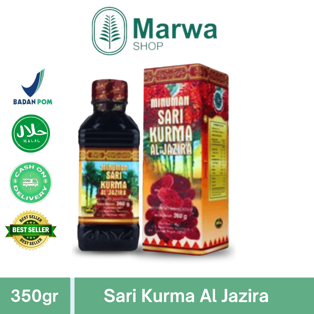 Jual SARI KURMA AL-JAZIRA ORIGINAL! 360gr Dates Extract Supplement ...
