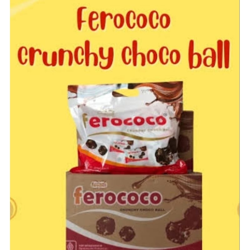 Jual ferococo coklat ball cruncy 1bks isi 40coklat bal | Shopee Indonesia