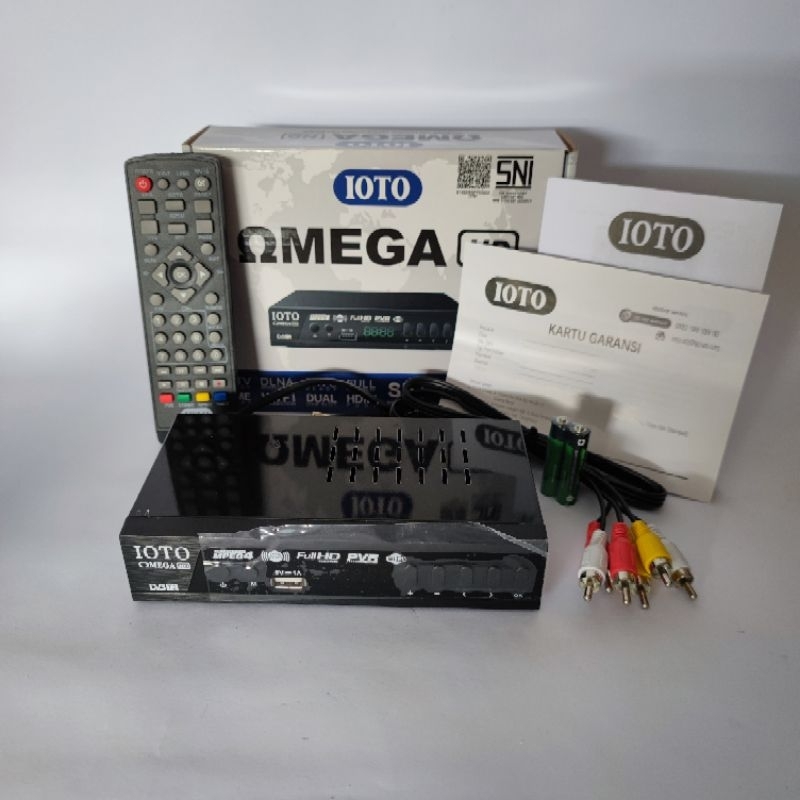 Jual STB Set Top Box Digital IOTO OMEGA Chipset Sunplus | Shopee Indonesia