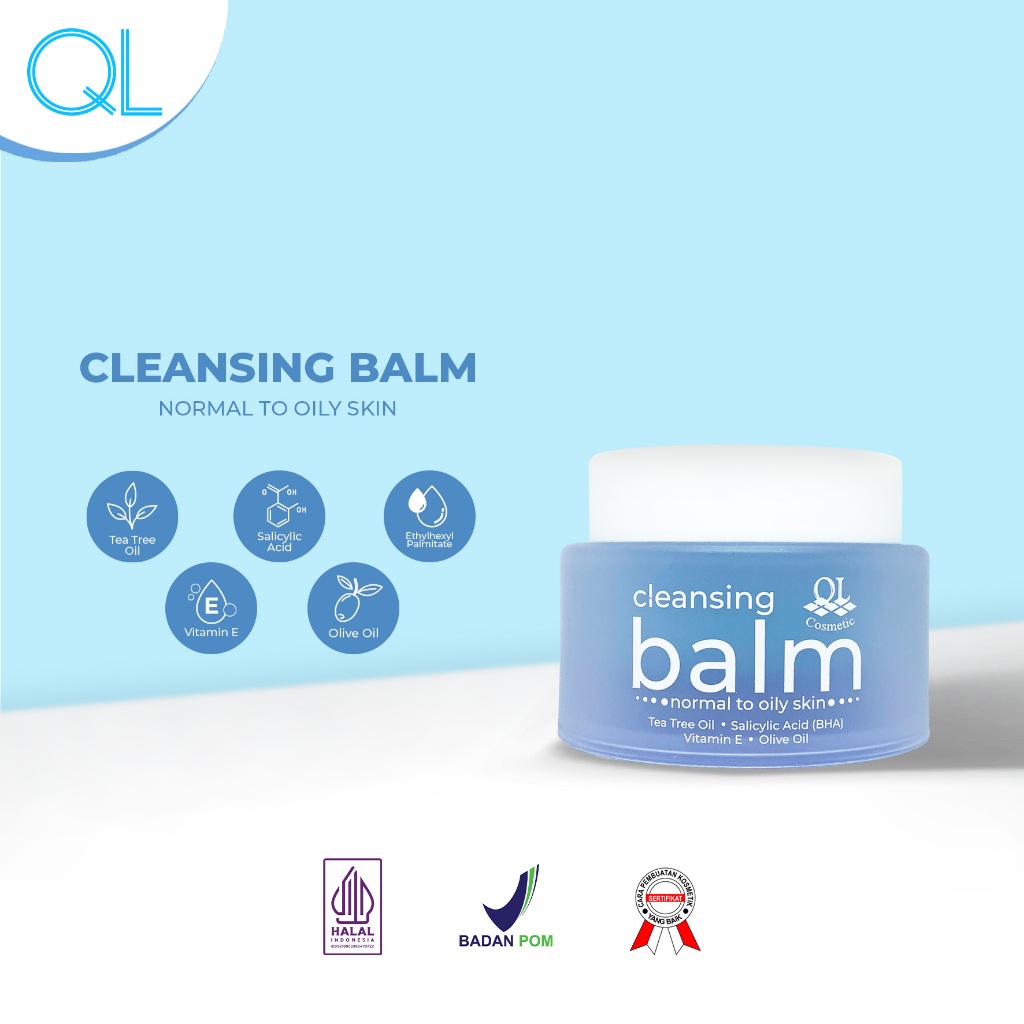 Jual QL Cosmetic Cleansing Balm - 50 gram | Shopee Indonesia