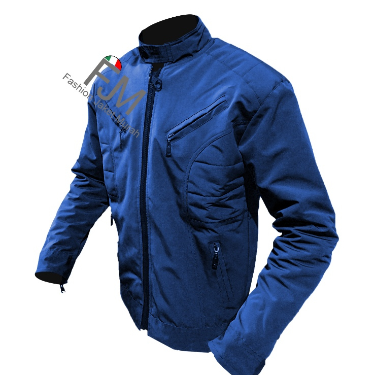 Jual Jaket Navy Outdoor Tahan Angin dan Banyak Penyimpanan | Shopee ...