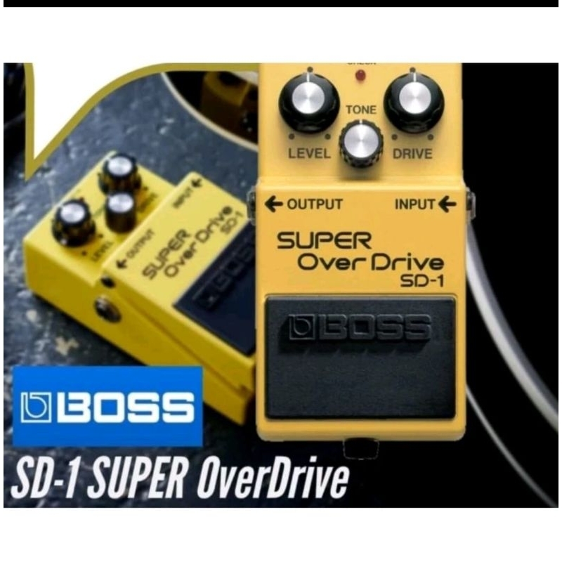 Jual [Ready Stock] Boss sd-1 sd 1 sd1 super overdrive efek pedal ...