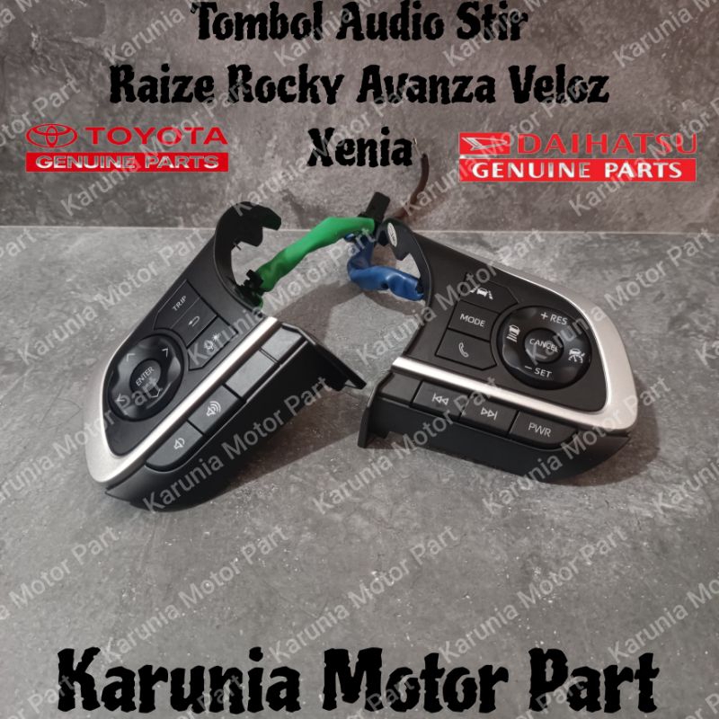 Jual Tombol Audio Stir Toyota Raize Avanza Veloz Xenia Rocky Asli ...