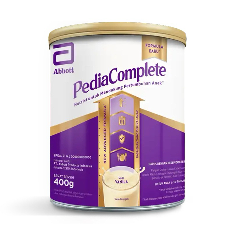 Jual PEDIACOMPLETE VAN 400GR PEDIASURE COMPLETE VANILA PEDIASURE VANILA ...