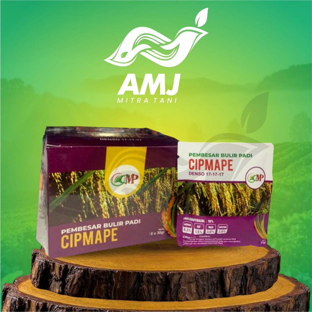 Jual Pupuk Nutrisi Pembesar Bulir Padi Cipmape Denso 17 17 17 | Shopee Indonesia