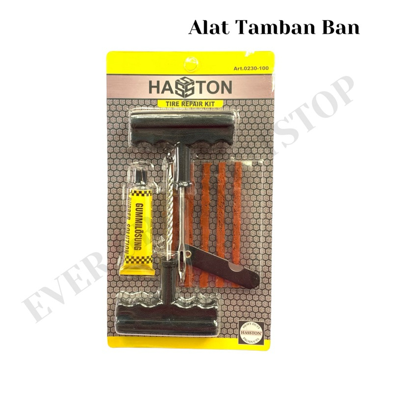 Jual alat tambal ban gagang plastik hasston lem tambal ban motor mobil ...