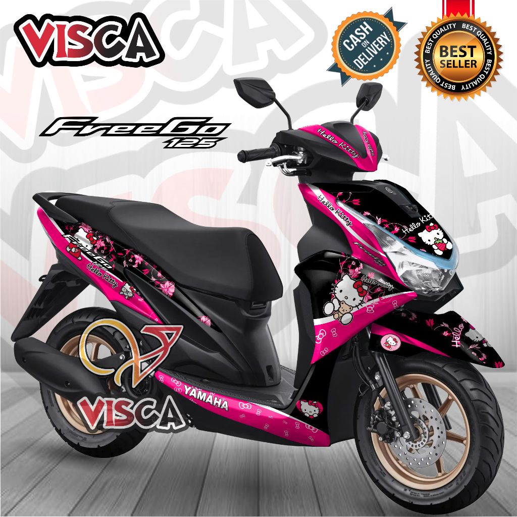 Jual Decal Freego 2023 New Full Body Stiker Yamaha Freego Connected ...