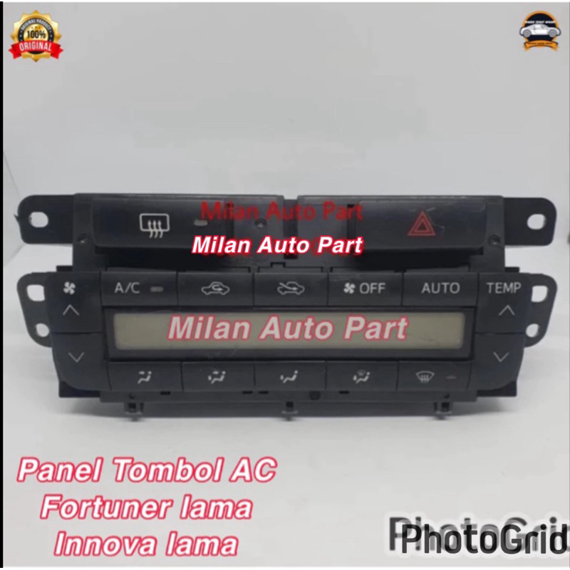 Jual Panel Ac Modul Amplifier Fortuner Innova lama old 2009 2010 2011 2012 2013 2014 2015 ...