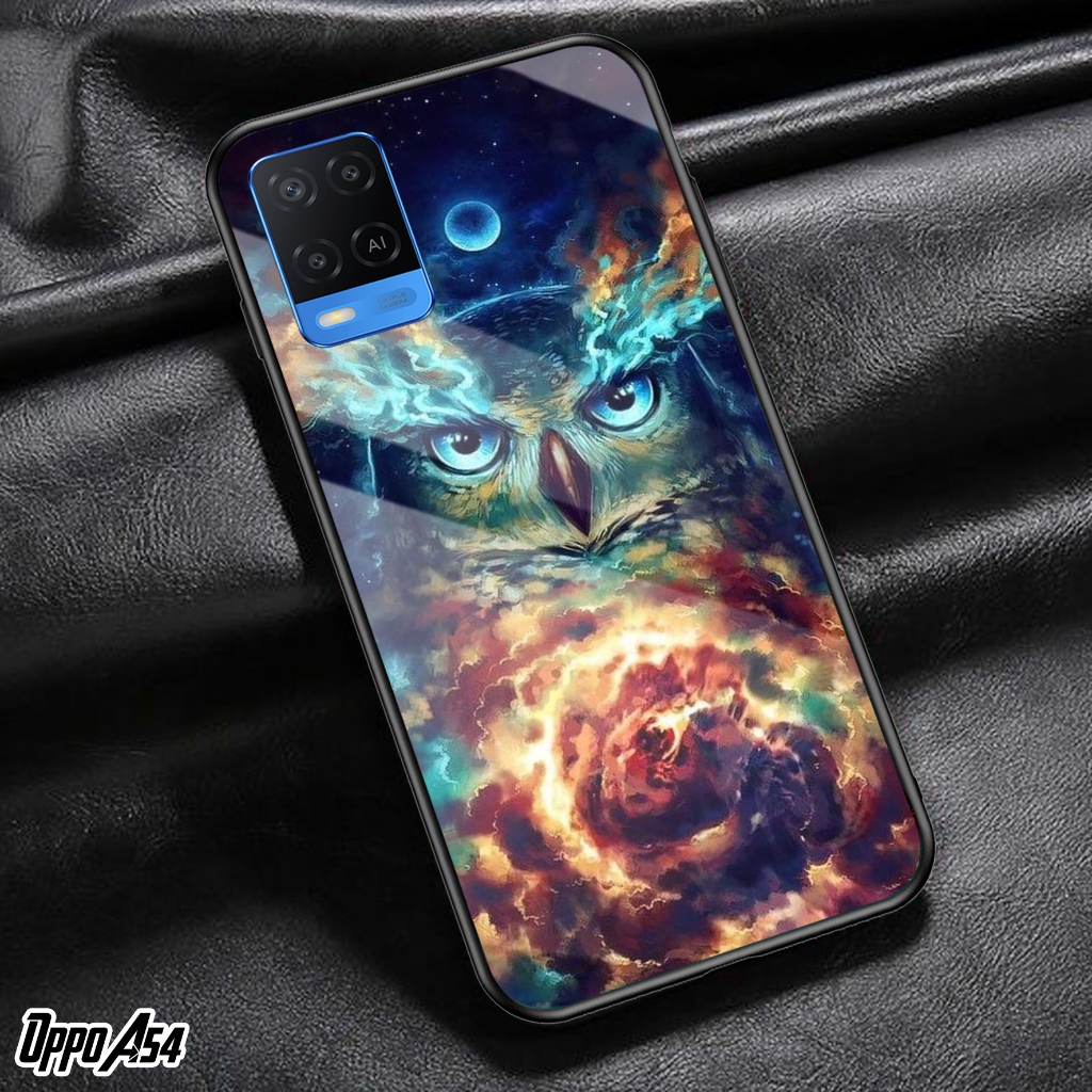 Jual Case OPPO A54 - Casing Hp OPPO A54 - Motif ( OWL ) - Silikon Hp ...