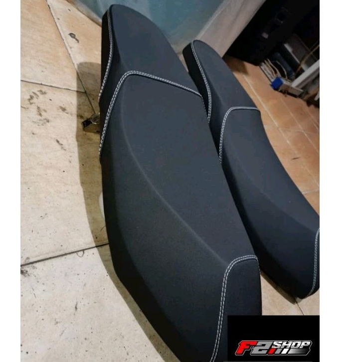 Jual custom jok set busa latex kulit mbtech carera original | Shopee ...