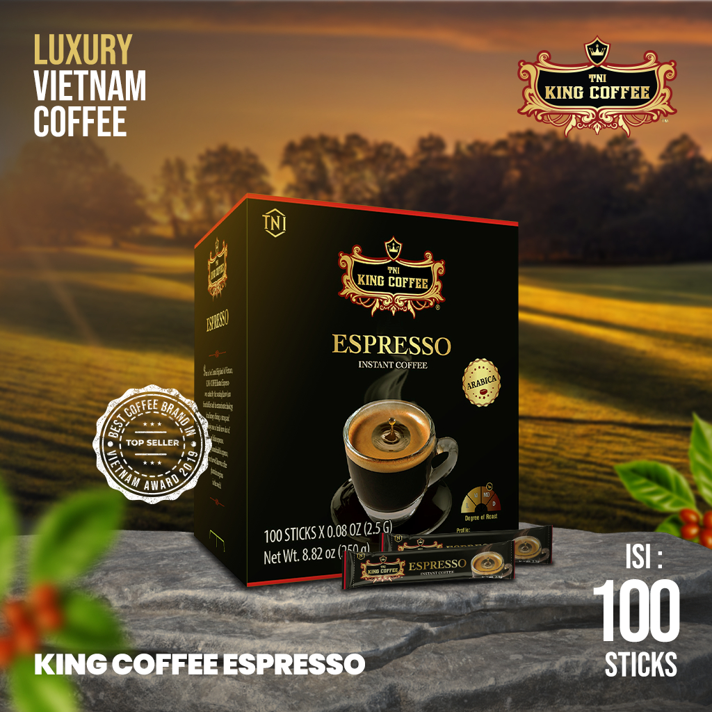 Jual Kopi Instan Import Vietnam Trung Nguyen King Coffee Espresso Isi ...