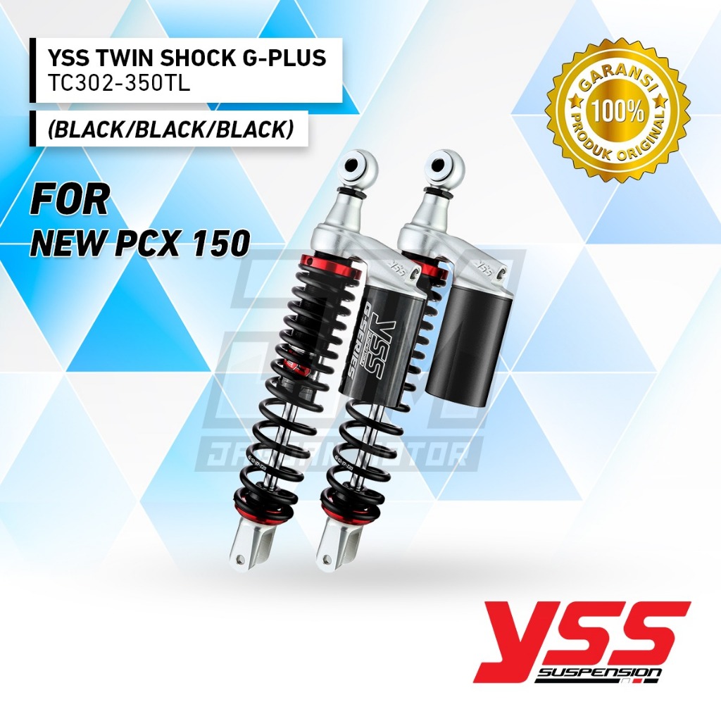 Jual YSS Twin Shock G-Plus TC302-350TL For New PCX 150 | Shopee Indonesia
