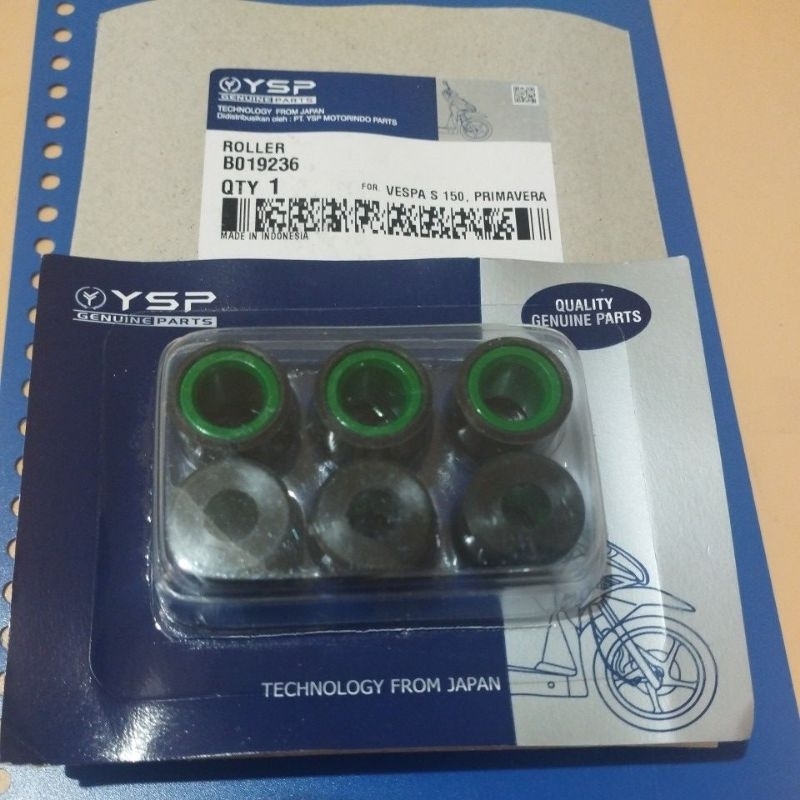 Jual YSP ROLLER STANDAR SET VESPA S 150 (B019236) /VESPA PRIMAVERpA ...