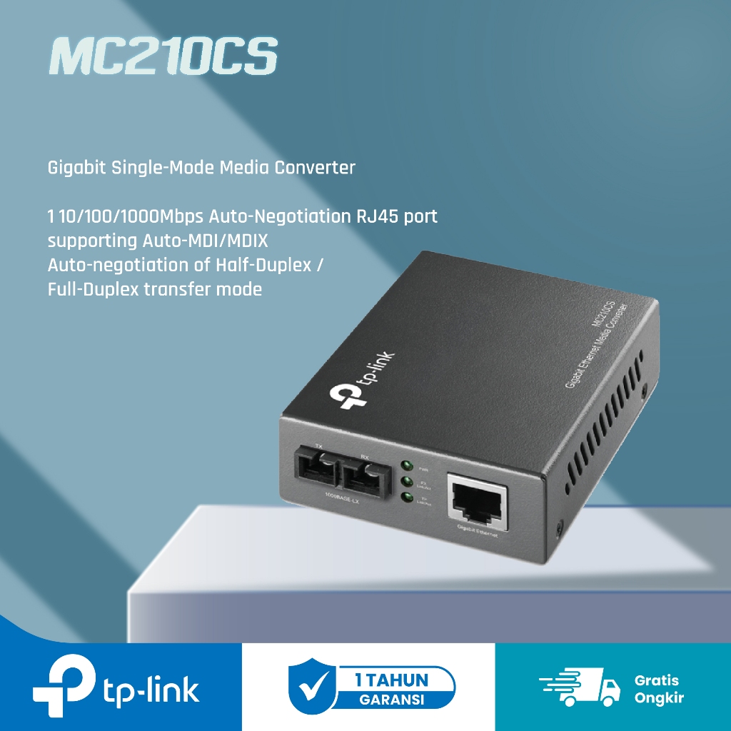 Jual Tplink Gigabit Ethernet Media Converter MC210CS | Shopee Indonesia