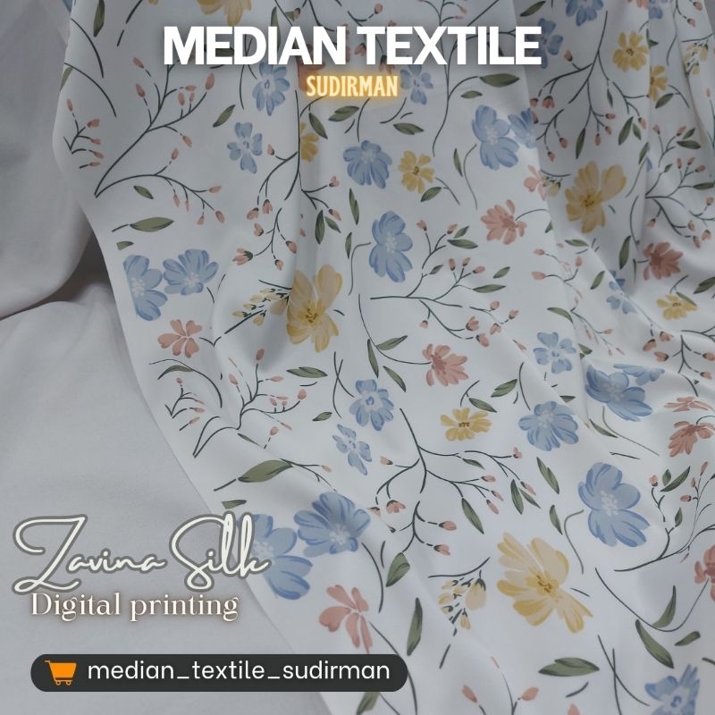 Jual KAIN ZAVINA SILK PREMIUM DIGITAL PRINT | ZAVINA PRINT ORIGINAL ...