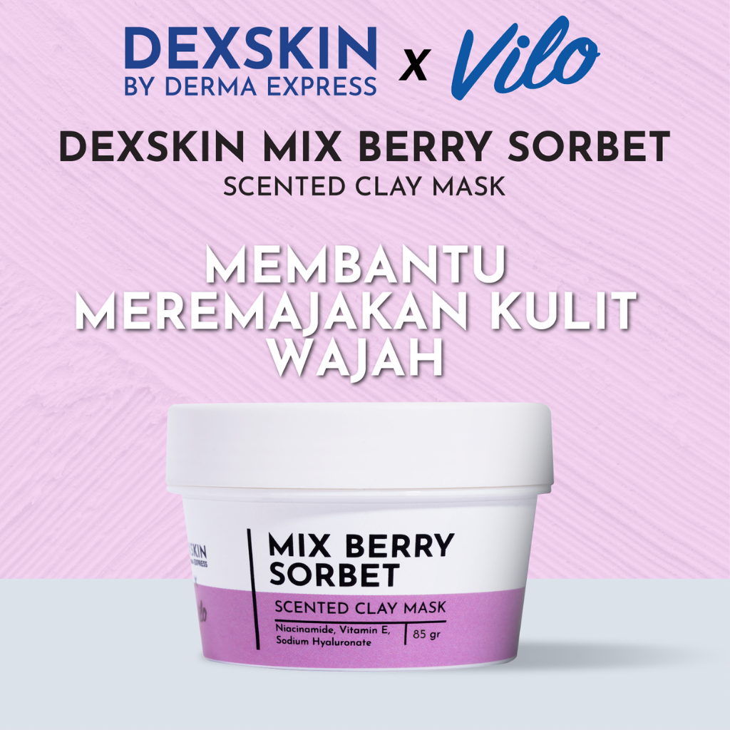 Jual DERMA EXPRESS DexSkin X Vilo Mix Berry Scented Clay | Shopee Indonesia