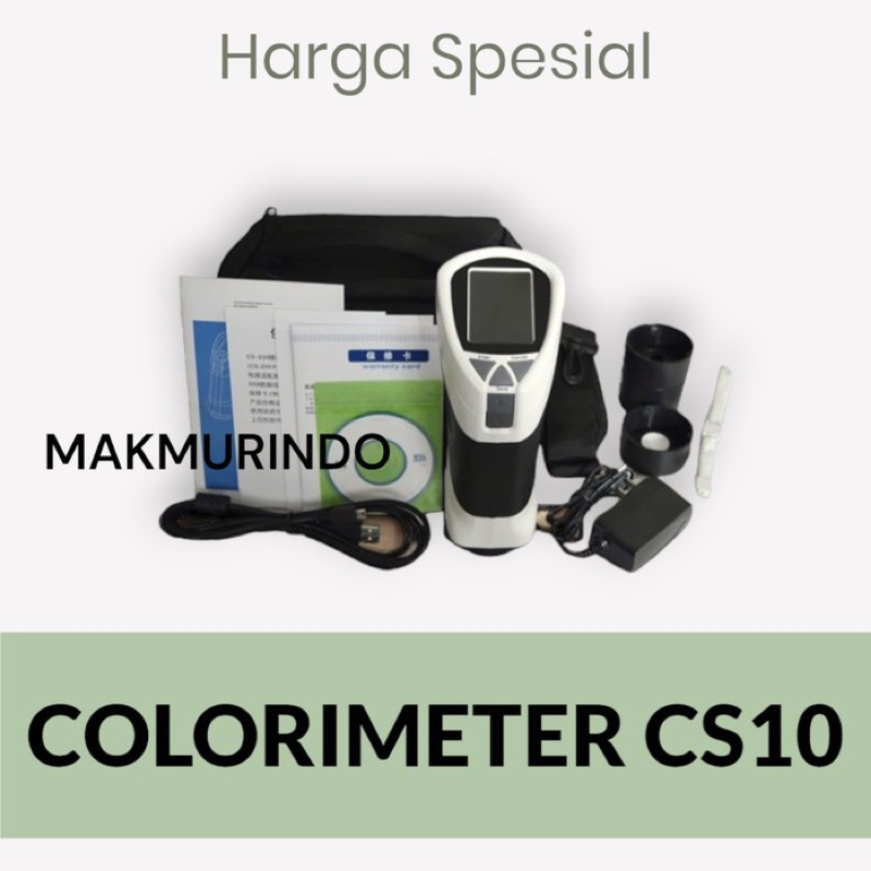 Jual CS-10 colorimeter alat ukur warna Portable Accurate Color reader ...