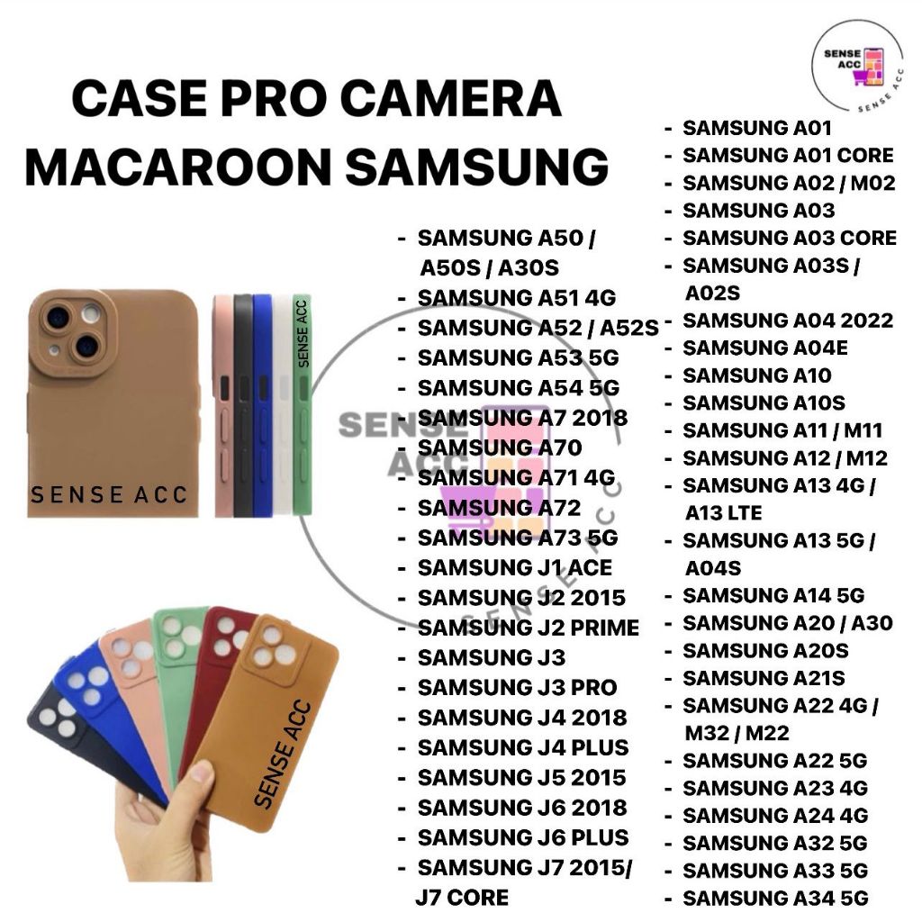 Jual CASE PRO CAMERA 3D SAMSUNG A01 A01 CORE A02 M02 A03 A03 CORE A03S A02S A04 2022 A04E A10 ...
