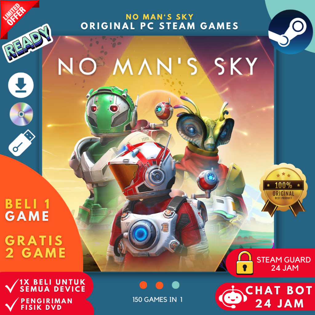 Jual NO MANS SKY - OTP BOT 24/7 PC ORIGINAL GAME | Shopee Indonesia