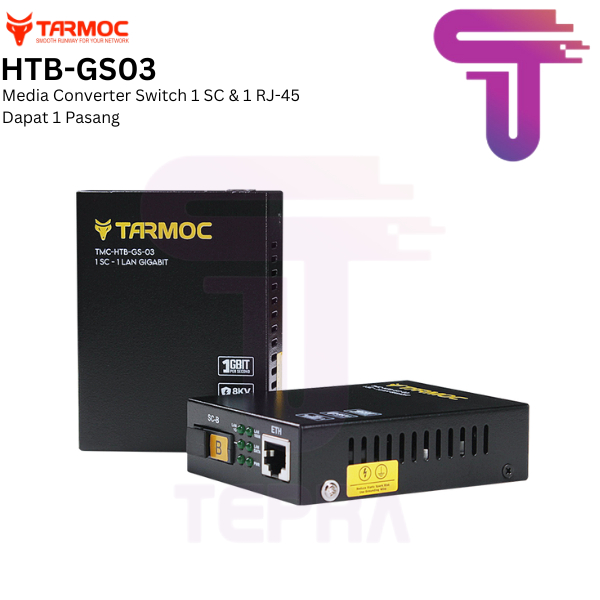 Jual Tarmoc TMC-HTB-GS-03 |Tarmoc GS03 1FO 1Lan Gigabit|Media Converter ...