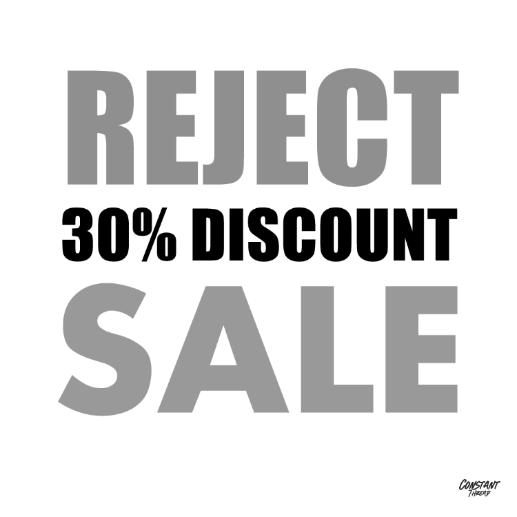 Jual Reject Sale Constant Thread Heavyweight Essential Tee 235 GSM ...