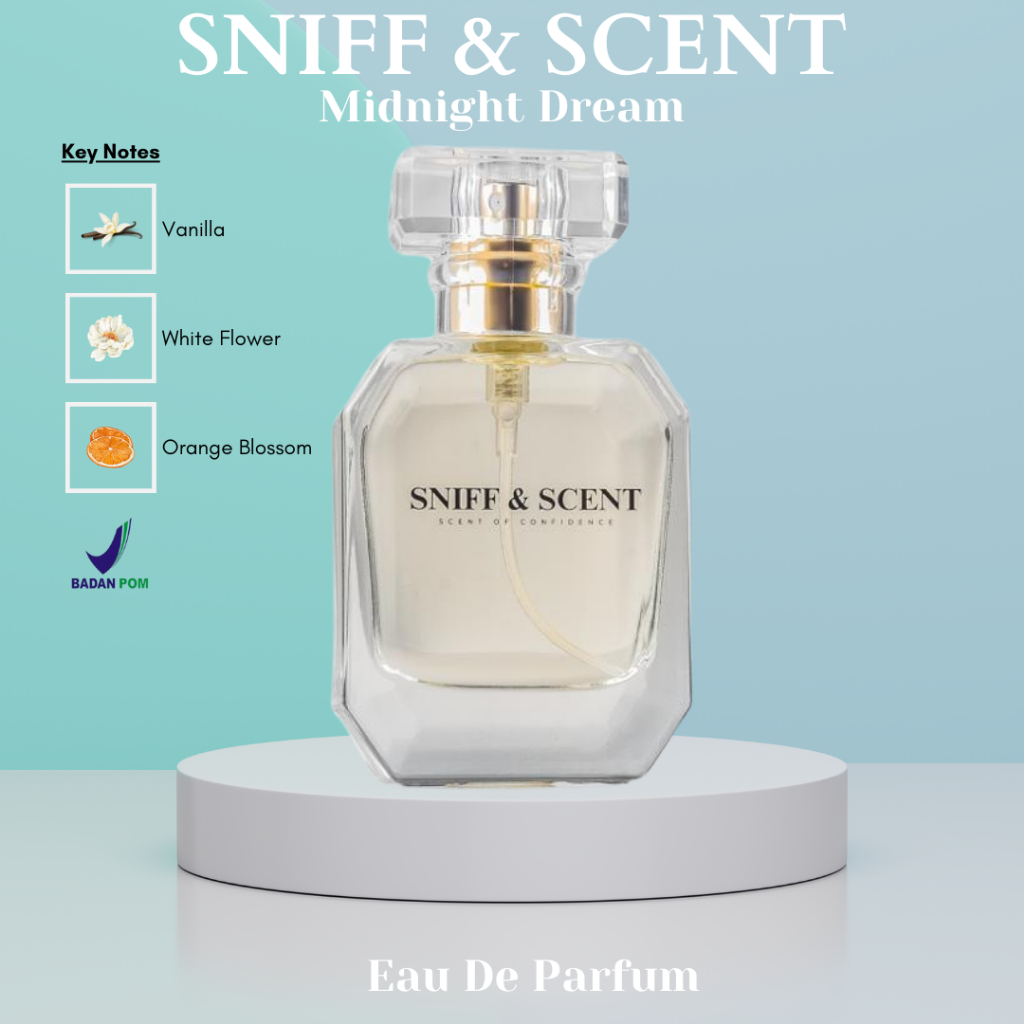 Jual Sniff Scent Parfum Wanita Midnight Dream Original EDP Wangi Tahan ...