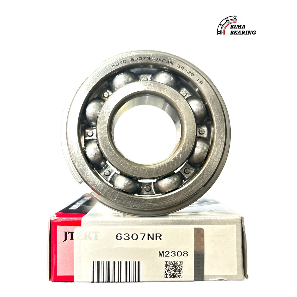 Jual BEARING 6307NR KOYO JAPAN LAHER TRANSMISI DEPAN PS100 CANTER PS120 ...