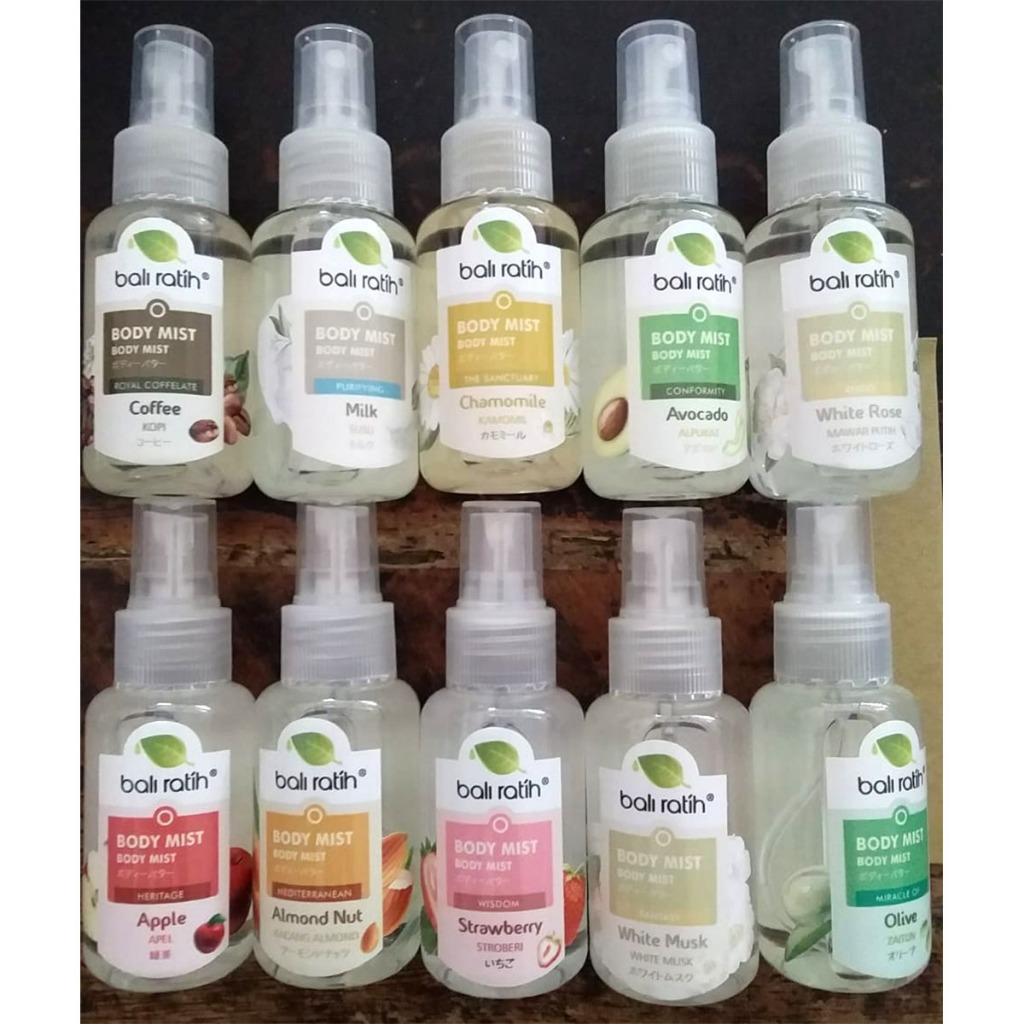 Jual KEMASAN BARU Bali Ratih Body Mist 70ml | Shopee Indonesia
