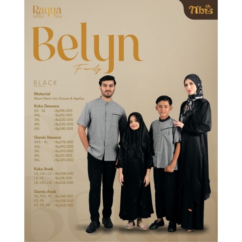 Jual SARIMBIT BELYN BLACK BY NIBRAS 2024 | Shopee Indonesia