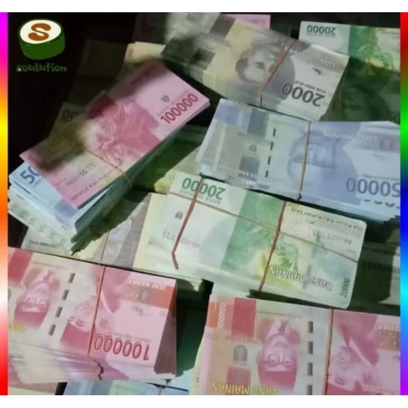 Jual UANG MAINAN 50 LEMBAR | Shopee Indonesia