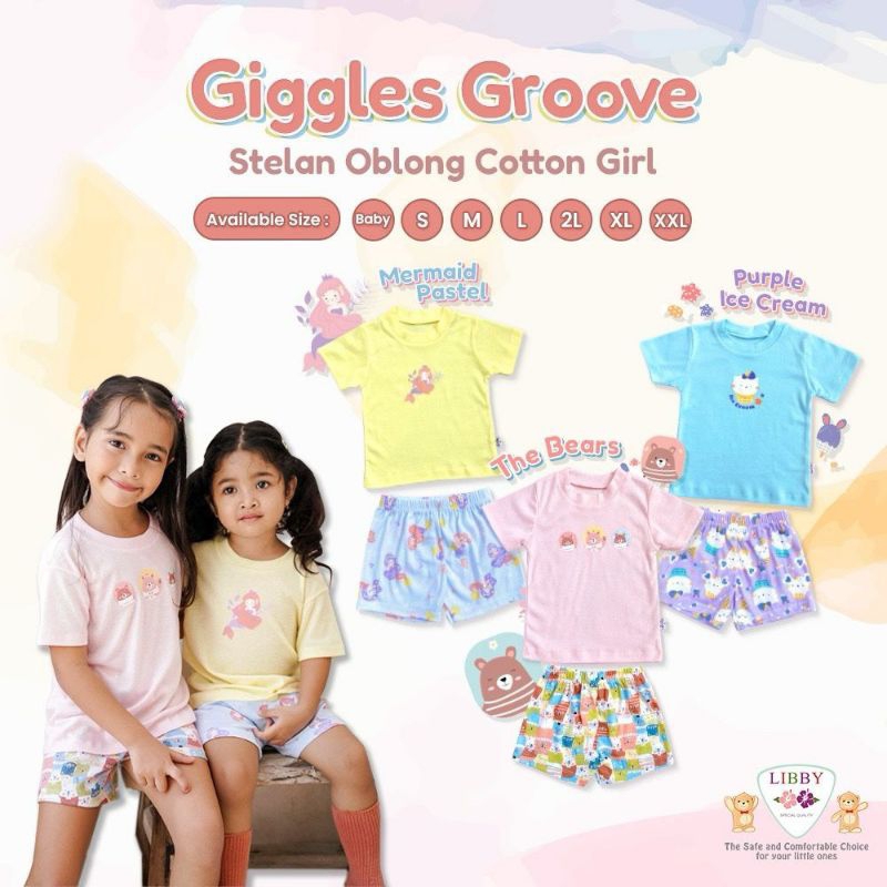 Jual Libby Setelan Oblong Cotton Rib Pendek Bayi & Anak Girl / Setelan ... Jual Libby Setelan Oblong Cotton Rib Pendek Bayi & Anak Girl / Setelan ...