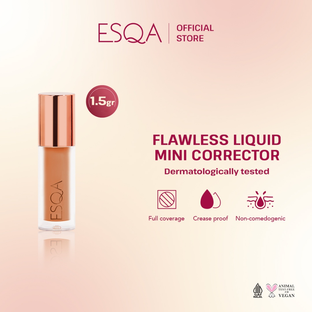Jual ESQA Flawless Liquid Mini Corrector | Shopee Indonesia