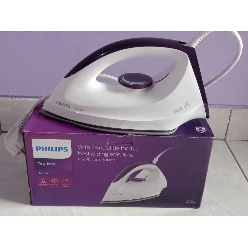 Jual Preloved Pribadi Setrika Philips Affinia GC160 | Shopee Indonesia